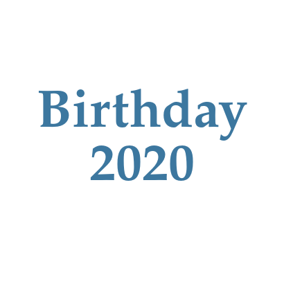 Birthday 2020 collection – Wintersheart