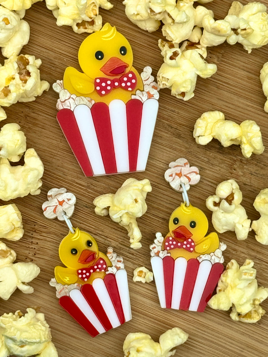 Popcorn 🍿 Ducky - Brooch – Wintersheart