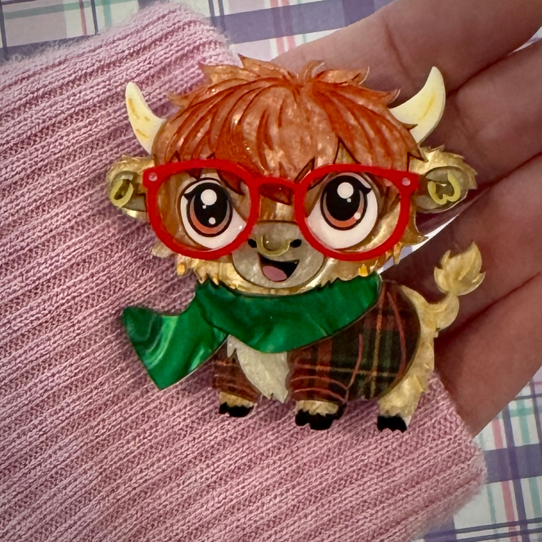 Taryn the cow 🐄 - Brooch – Wintersheart